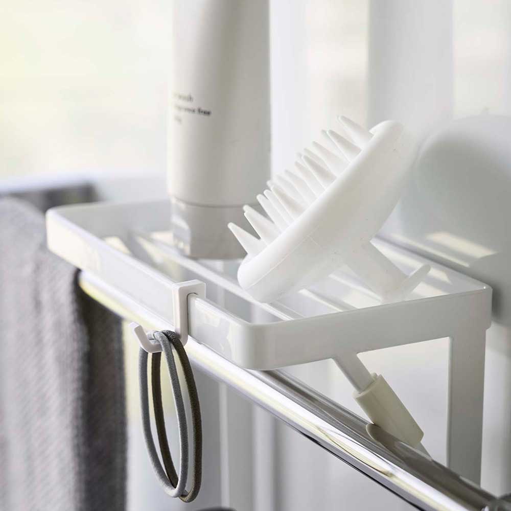 【正規販売店】タオル掛け上ラック タワー 2段 山崎実業 tower 耐荷重 約4.5kg ホワイト ブラック 6625 6626 収納ラック|ビューティーパーク（BEAUTY PARK）美容 ...