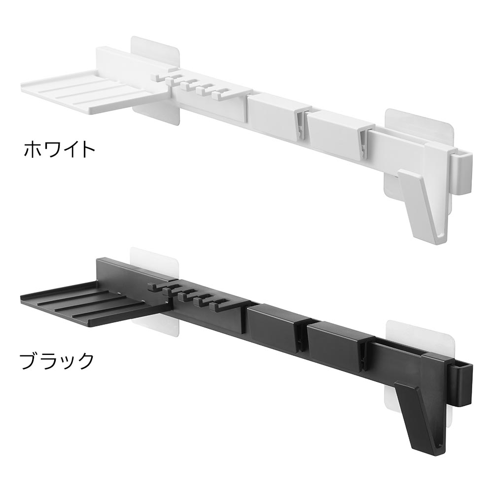 【正規販売店】フィルムフック歯ブラシ&歯磨き用品収納セット タワー 山崎実業 tower ホワイト ブラック 1879 1880 歯ブラシスタンド 歯ブラシホルダー yamazaki タワー ...