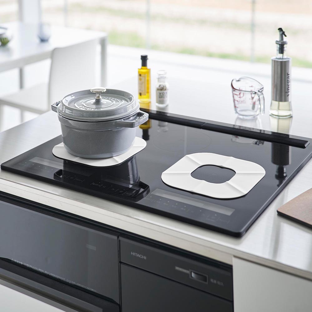 【正規販売店】IHシリコーンマット タワー 山崎実業 tower ホワイト ブラック 1318 1319 タワーシリーズ yamazaki|ビューティーパーク（BEAUTY PARK）美容通販サイト