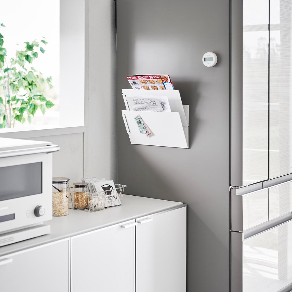 【正規販売店】マグネット縦横連結プリント収納ラック タワー 2個組 山崎実業 tower ホワイト ブラック 1341 1342 タワーシリーズ yamazaki|ビューティーパーク ...