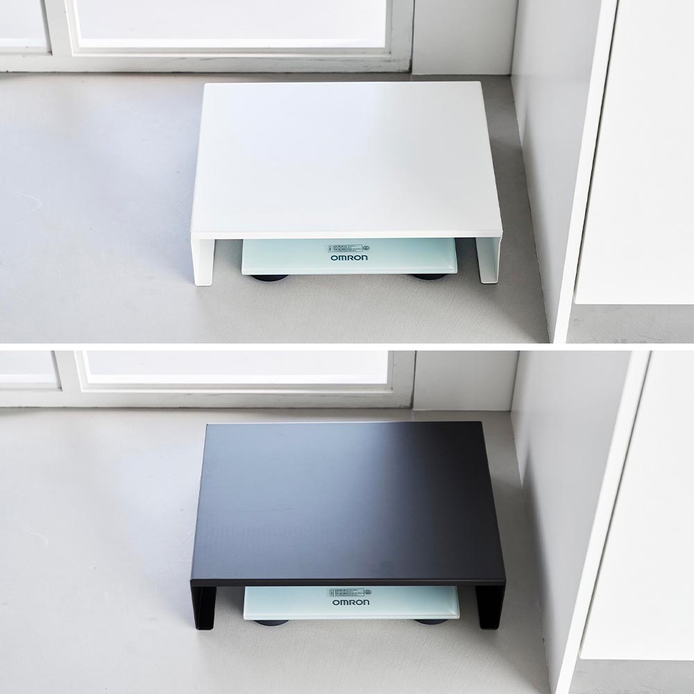 【正規販売店】体重計上ラック タワー 山崎実業 tower ホワイト ブラック 10207 10208 yamazaki タワーシリーズ|ビューティーパーク（BEAUTY PARK）美容通販サイト